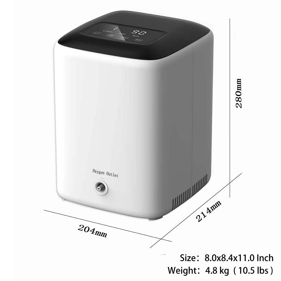 7 Liter Home Oxygen Concentrator DE-C1L – Dedakj Shop